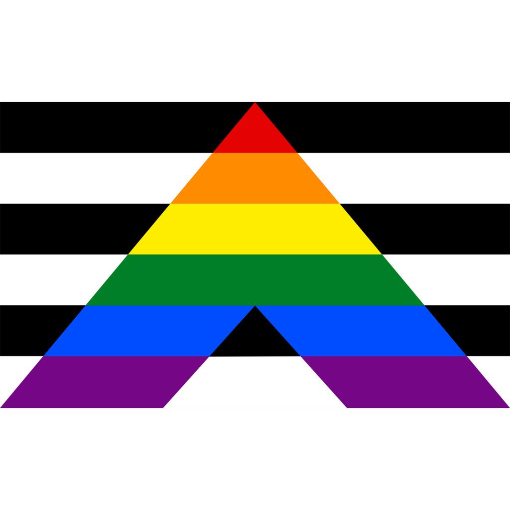 Straight Ally Pride Flag