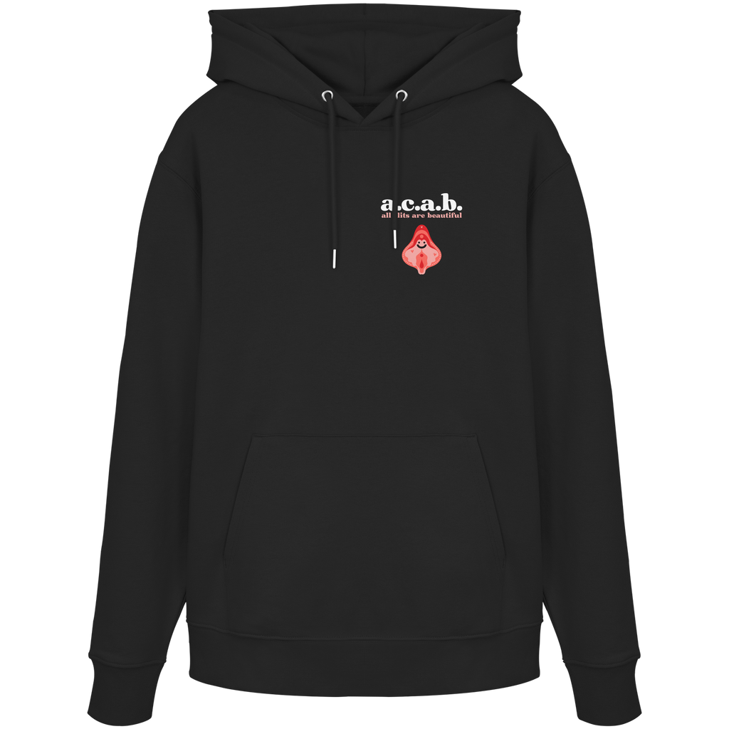 A.C.A.B. All Clits are Beautiful - Organic Hoodie - Queerartikel.de