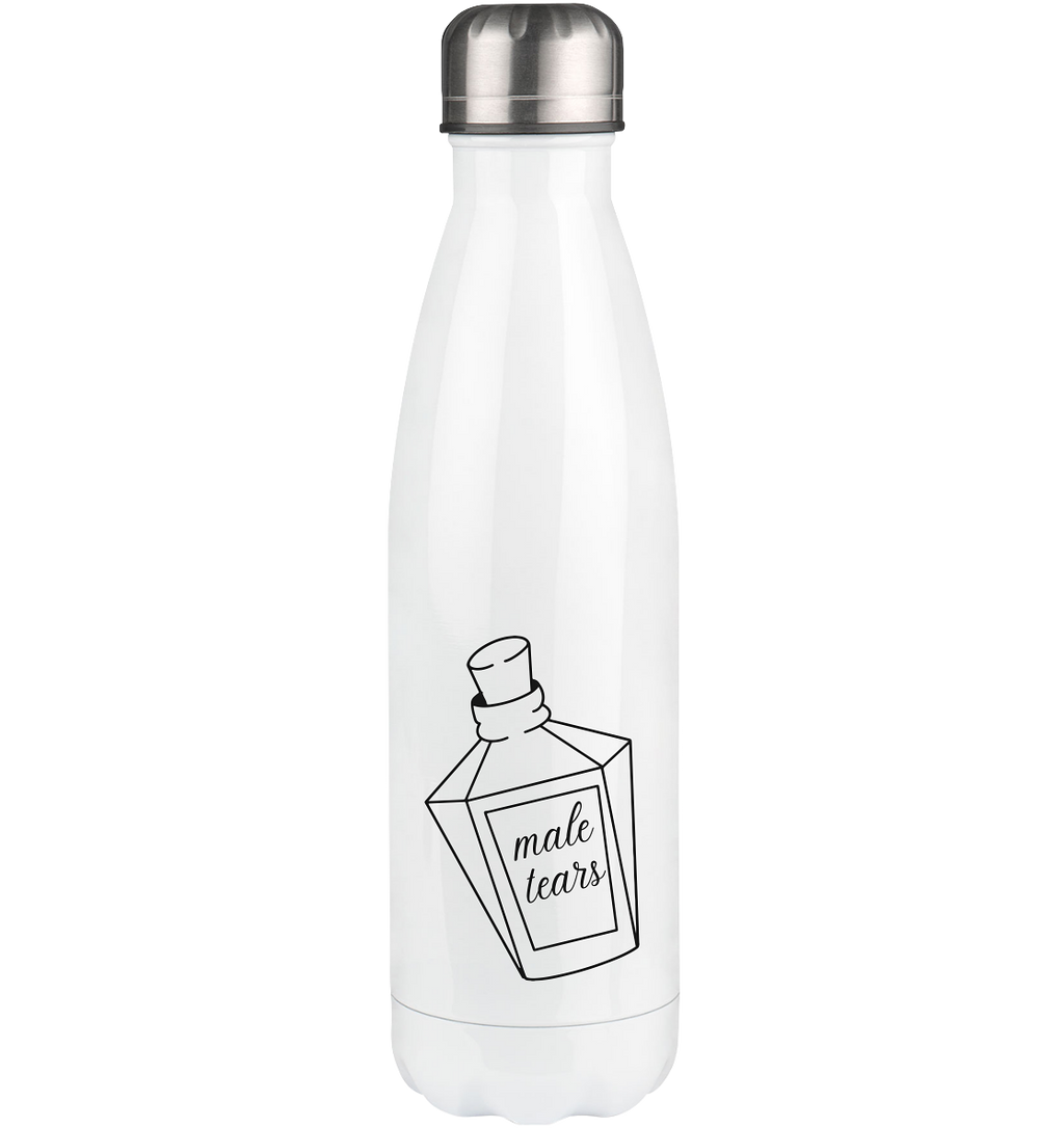 Male Tears - Thermoflasche 500ml - Queerartikel.de